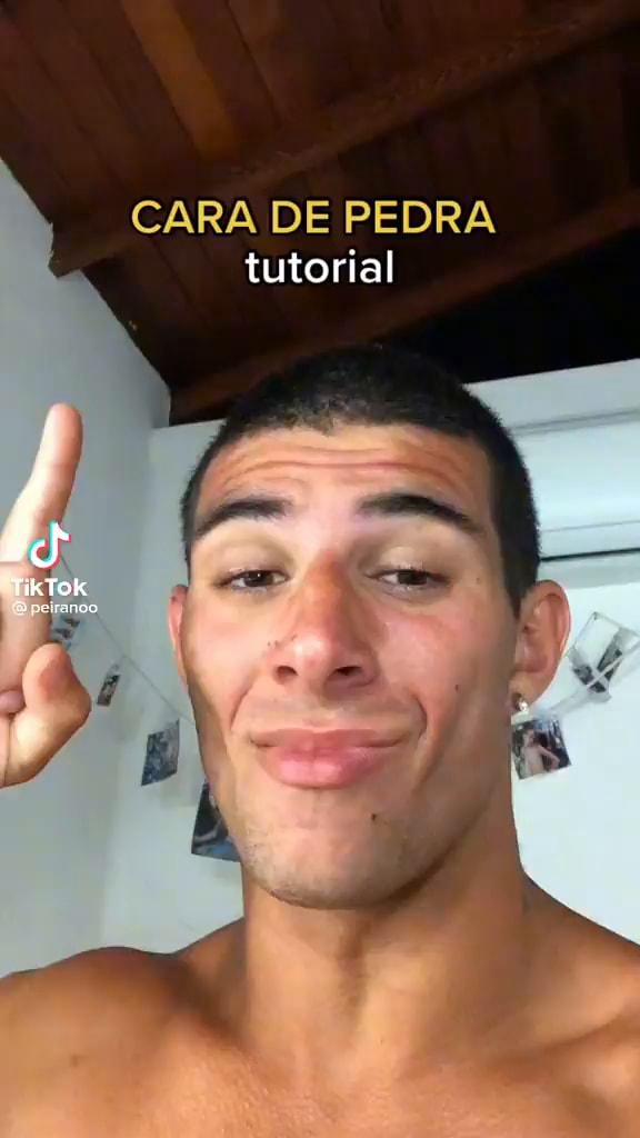 CARA DE PEDRA tutorial TikTok - )