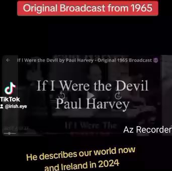 Original Were the bevil by Pat Harvey "Original 1965 Broadcast If Were ...