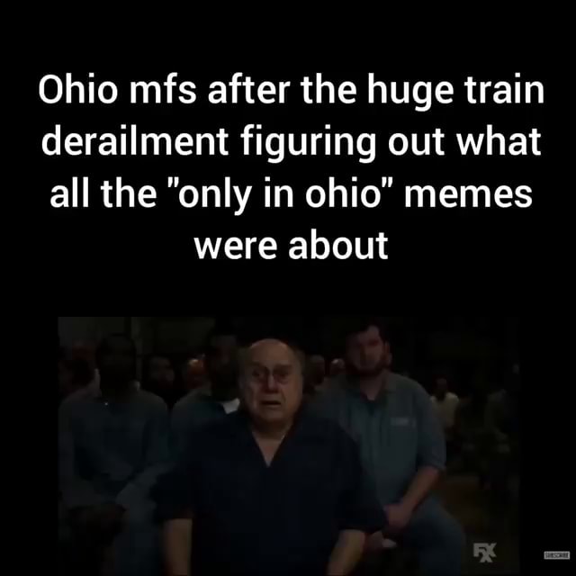 Ohio mfs after the huge train derailment figuring out what all the ...