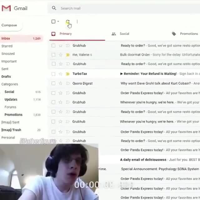 Compose Primary Inbox Starred Snoozed Important Sent Drafts Categories Social Updates Trash
