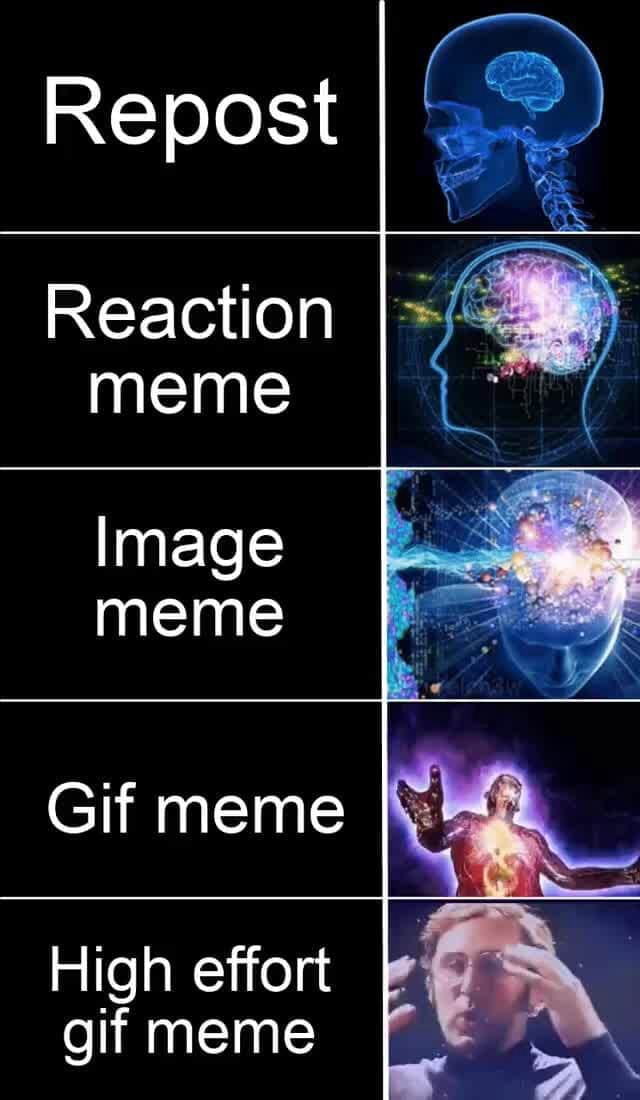 Repost Reaction meme Image meme Gif meme High effort gif meme - iFunny