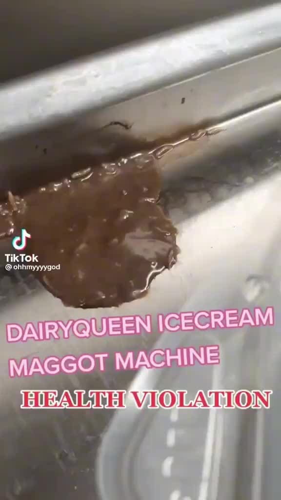 DAIRYQUEEN ICECREAM MAGGOT MACHINE - )