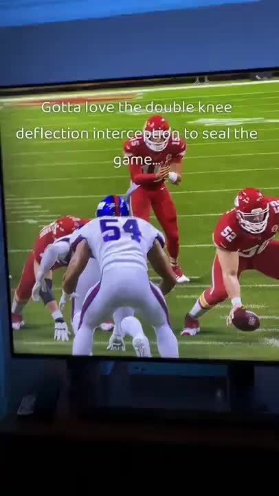 Tta love the. double knee deflection interceRiiga to seal the - iFunny