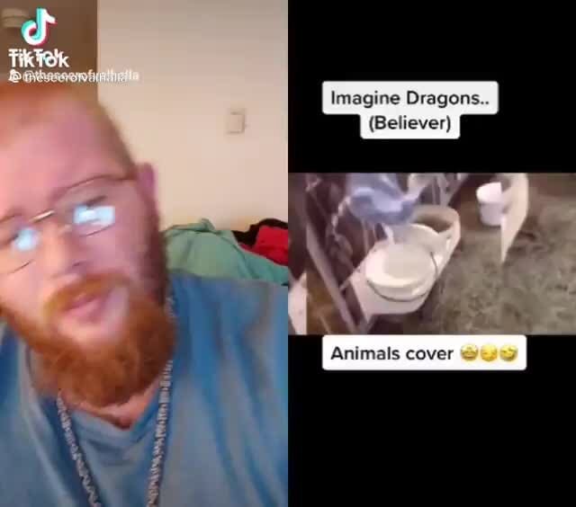 Imagine Dragons. (Believer) Animals cover - iFunny