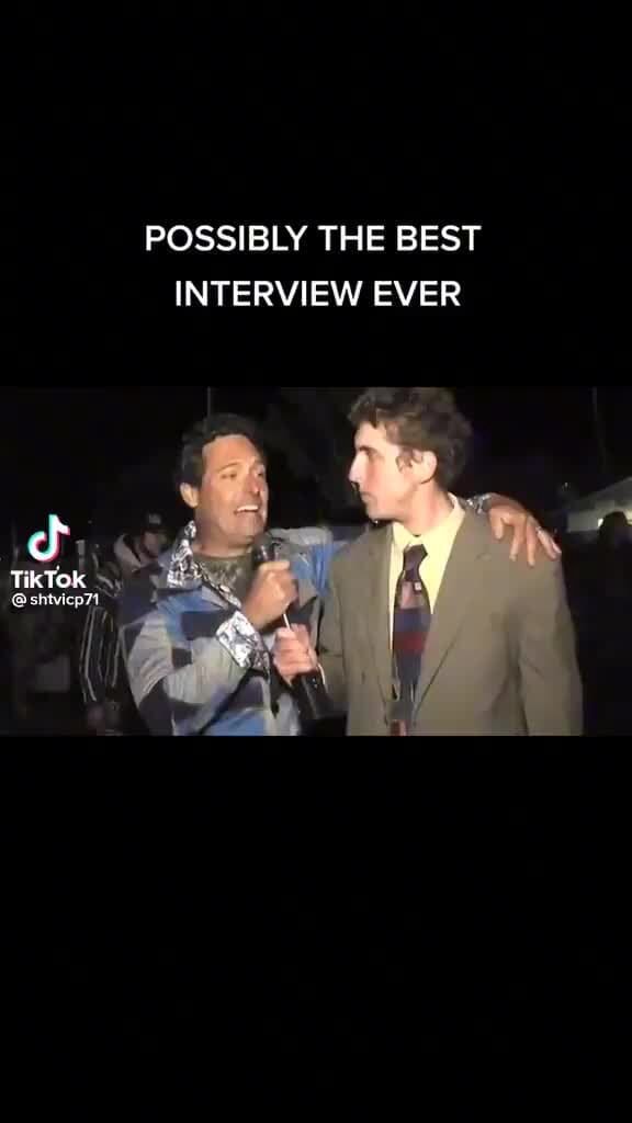POSSIBLY THE BEST INTERVIEW EVER - iFunny