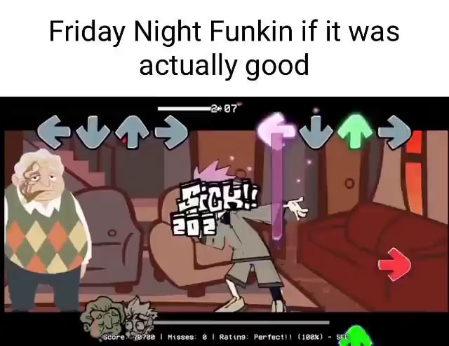 Friday Night Funkin if it was actually good \ wWeonisl \ abe - iFunny