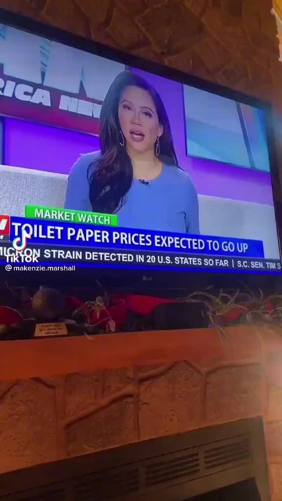 TOILET PAPER PRICES EXPECTED TO Go Up STRAIN DETECTED IN 20 Us STATES SO FAR I SEN Cf toilet-paper-prices-expected-to-go-up-strain-detected-in-20-us-states-so-far-i-sen-cf