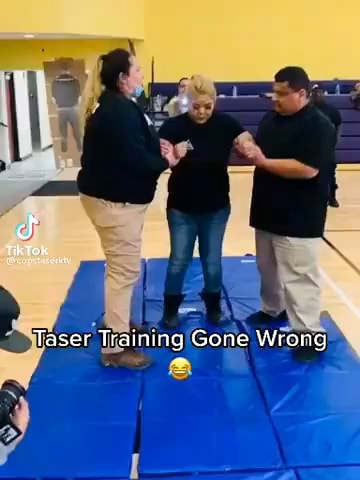 Taser Training Gone Wrong - iFunny