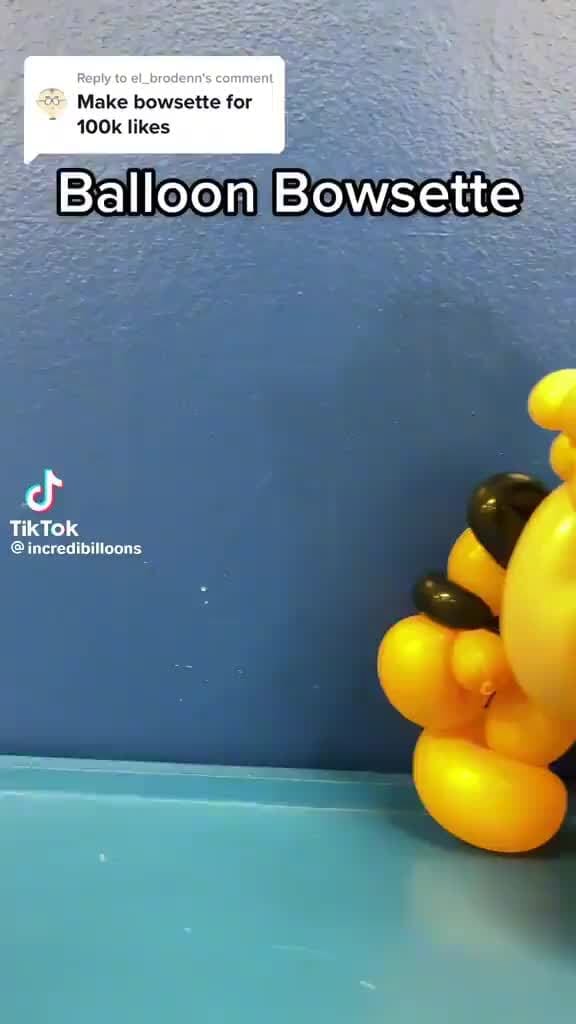 Make bowsette for 100k likes Balloon Bowsette cf TikTok ...