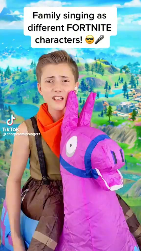Family singing as I different FORTNITE characters! - iFunny