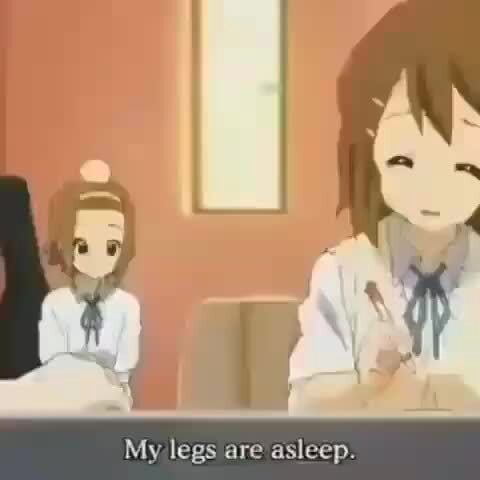 Mv. legs are asleep. - iFunny