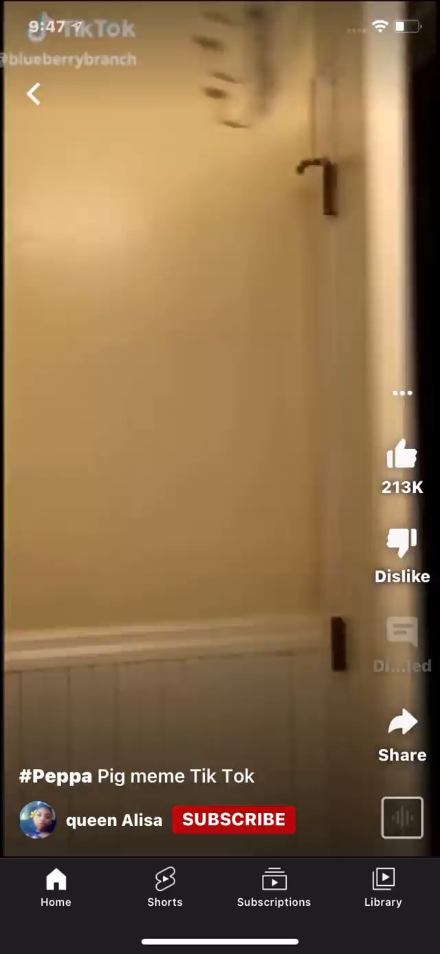 213K Dislike Share #Peppa Pig meme Tik Tok queen Alisa SUBSCRIBE Shorts ...