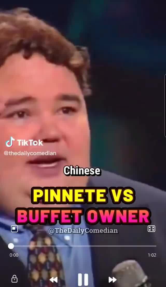 Tik Tok Chinese BUFFET, OWNER! "@TheDailyComedian - iFunny