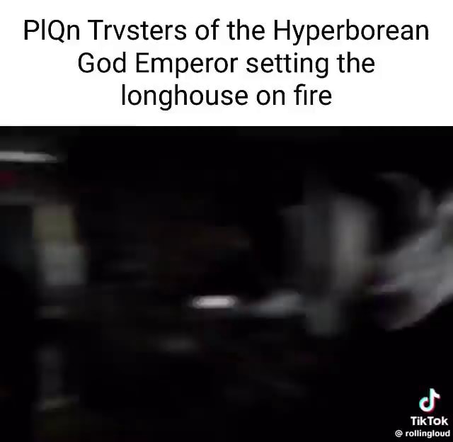 PIQn Trvsters of the Hyperborean God Emperor setting the longhouse on ...