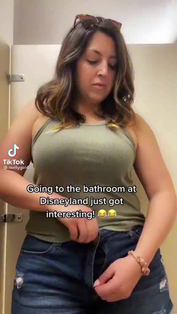 Tiktok Going To The Bathroom At Disneyland Just Got Interesting Ifunny