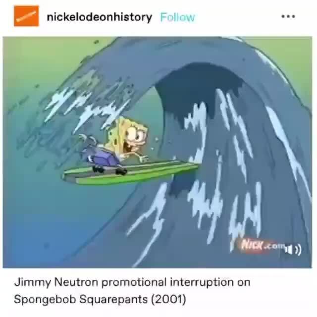 Nickelodeonhistory I Jimmy Neutron promotional interruption on ...