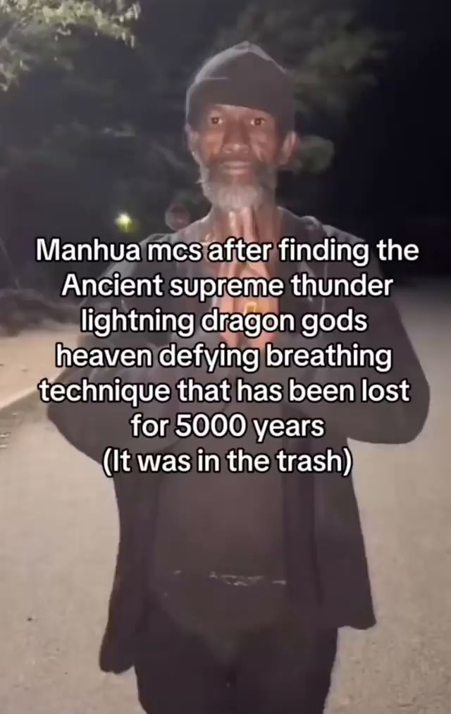 Manhua mcs after finding the Ancient supreme thunder lightning dragon ...