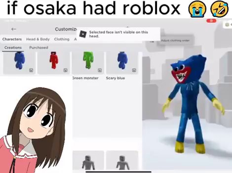 If osaka had roblox - iFunny