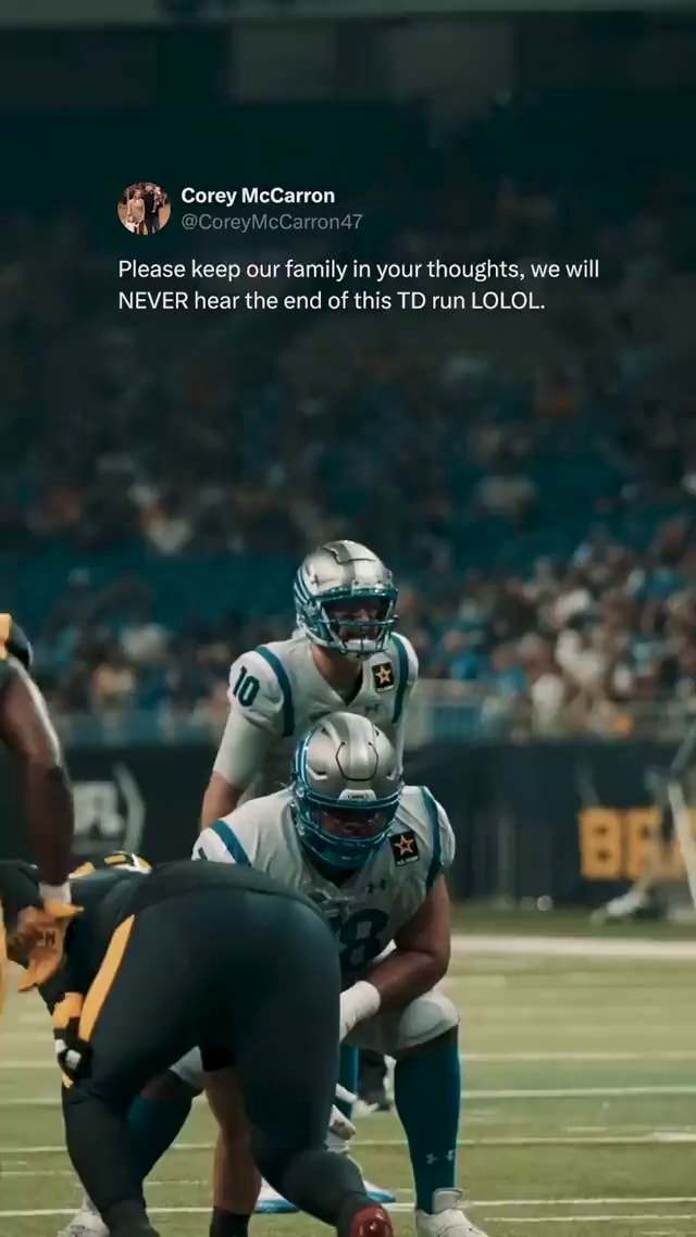 Corey McCarron Please keep our family in your thoughts, we will NEVER ...