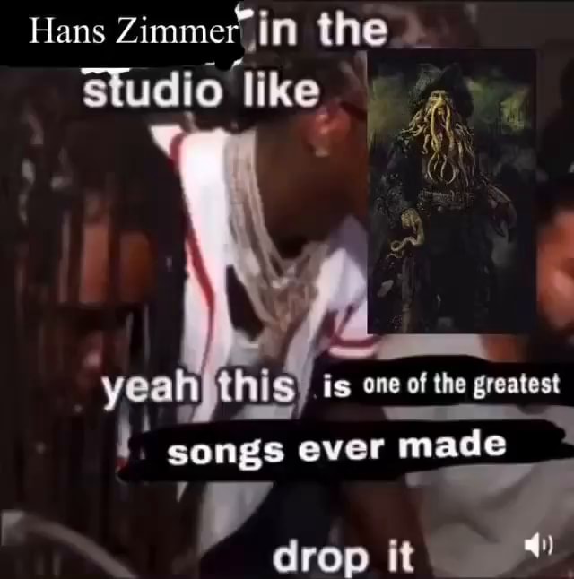 Hans Zimmer" in the studio like this' is one of the greatest songs ever ...