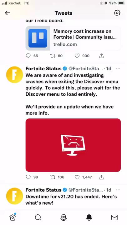 Wil cricket LTE 'Tweets & our tretio poara. Memory cost increase on ...