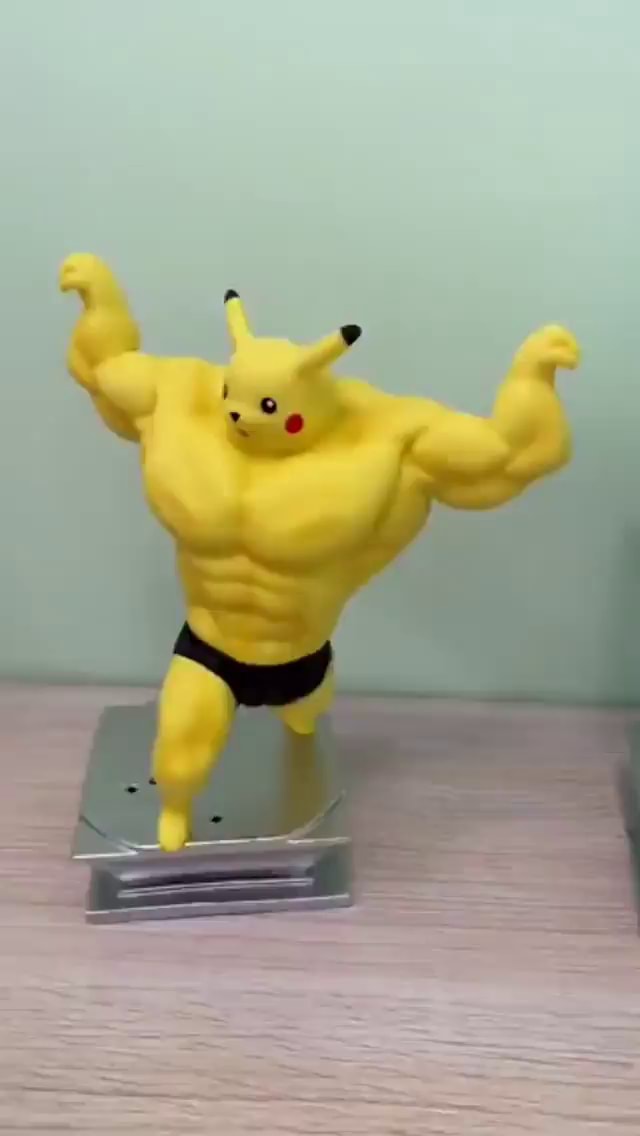A video showing someone's collection of 3D printed jacked Pokemon WHILE ...