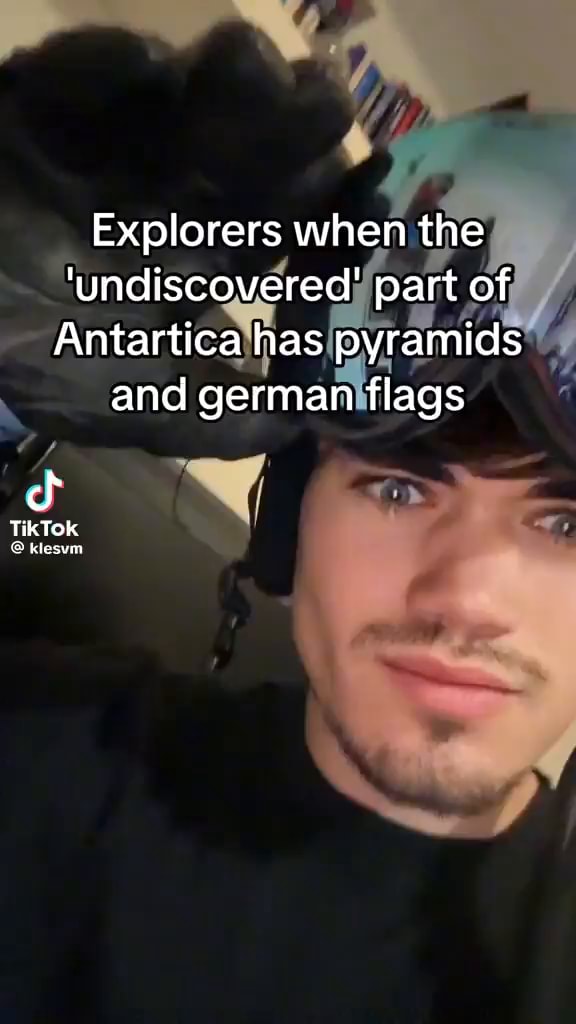 Explorers when the 'undiscovered' part of Antartica has pyramids and ...
