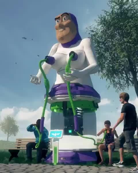 Beeple on Instagram: “BUZZ LIGHTMILK #everydaysinmotion” - iFunny