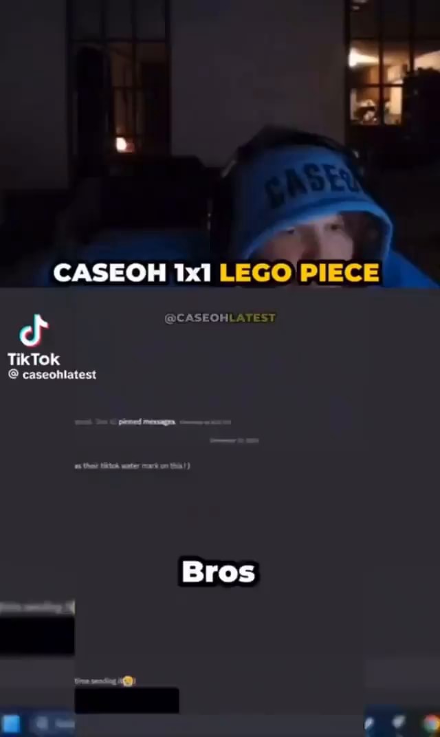 CASEOH LEGO PIECE @CASEOH TikTok caseohlatest Bros - iFunny