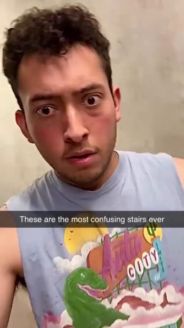 These are the most confusing stairs ever - iFunny