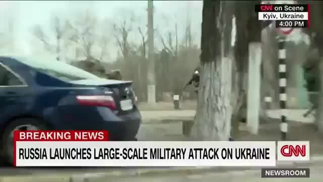 BREAKING NEWS 'on Scene Ukraine RUSSIA LAUNCHES LARGE-SCALE MILITARY ...