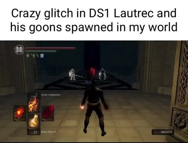 Crazy glitch in Lautrec and his goons spawned in my world - iFunny