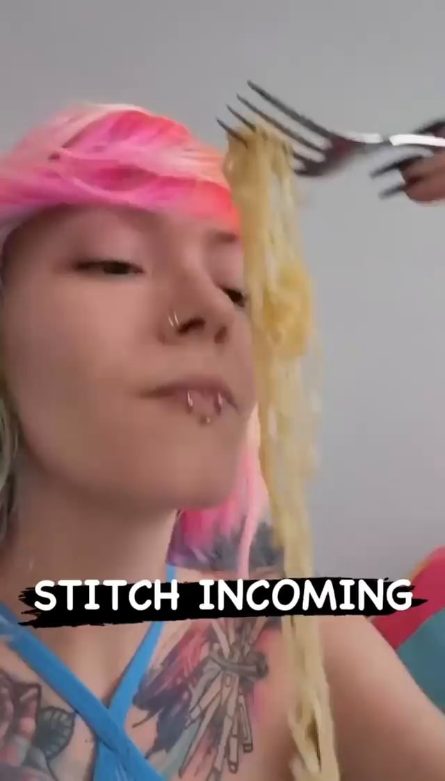 STITCH INCOMING - iFunny