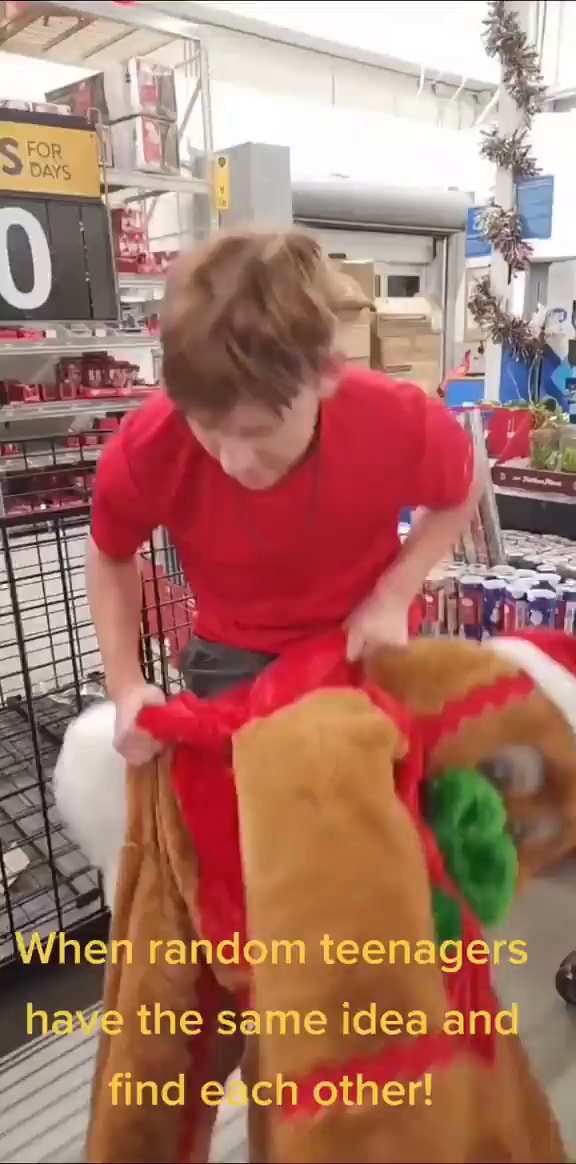 When random teenagers the same idea and find other! - iFunny