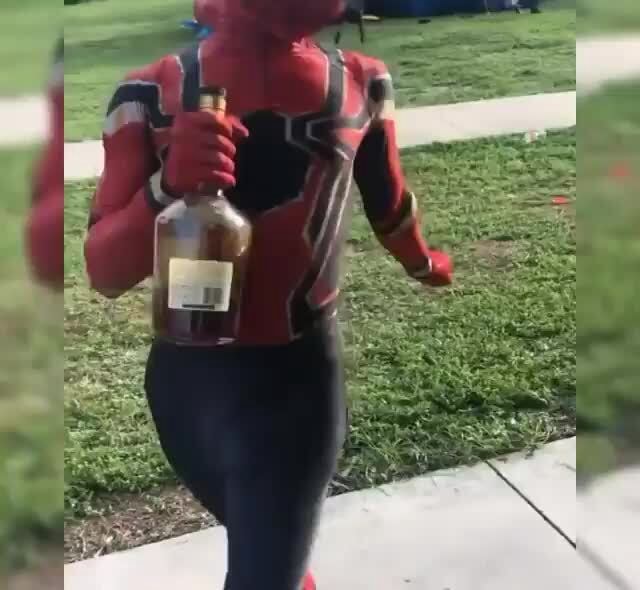 “Spider-Man with da Hennessy🔥🔥🔥🔥🔥🔥 only in florida 🌴🌴🌴 😂😂 #spiderman # ...