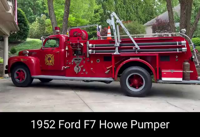 1952 Ford Howe Pumper - iFunny