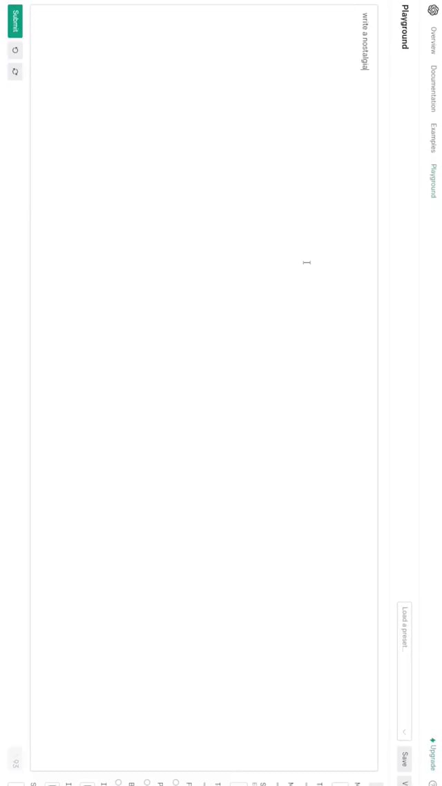 Overview Documentation Examples Playground