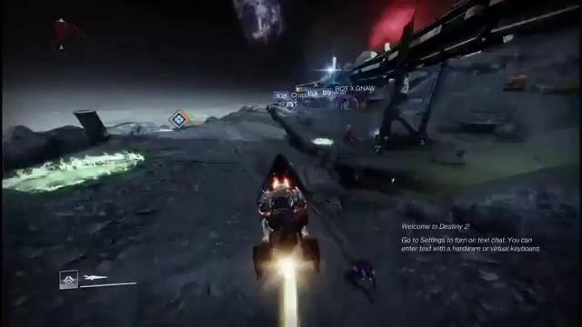 Welcome to Destiny 2! Go to Settings to turn on text chat. You can ...