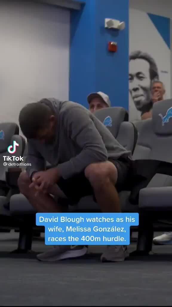 TikTotg David Blough watches as his wife, Melissa Gonzalez, races the ...