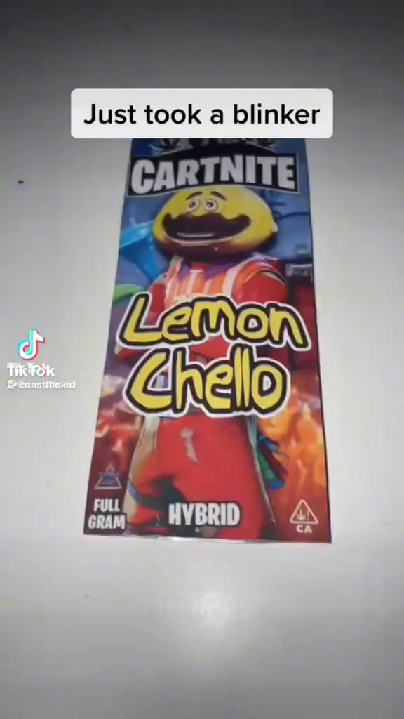 Just took a blinker CARTNITE - iFunny