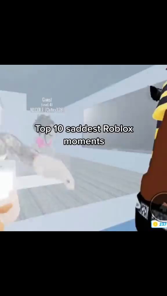 Top 10 saddest Roblox moments - iFunny