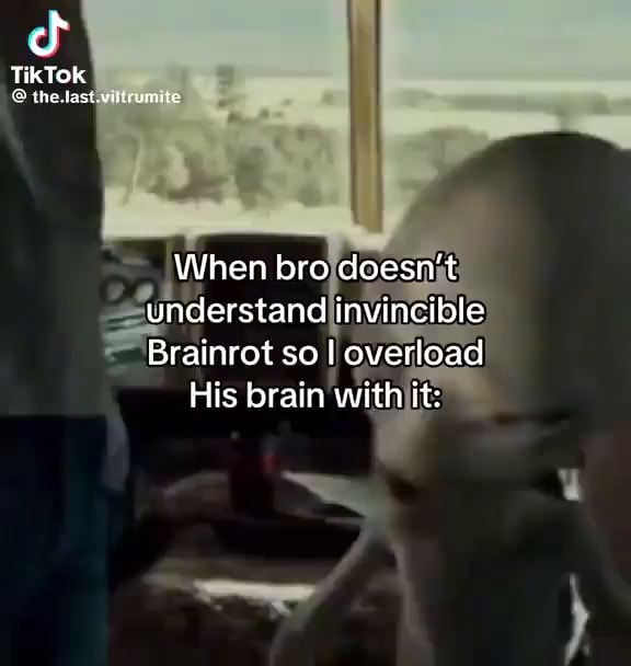 TikTok the .tast.viirumite When bro doesn't understand invincible ...
