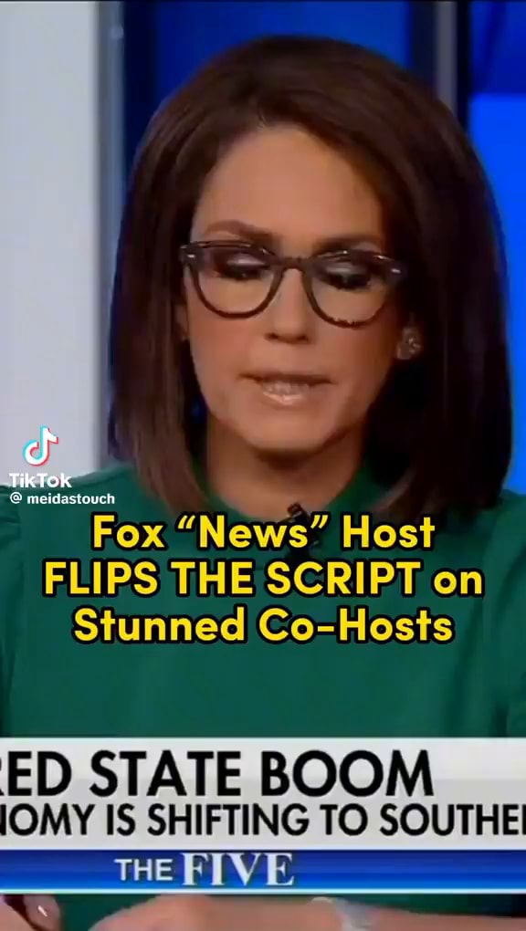 Ww Fox "News" Host FLIPS THE SCRIPT on Stunned Co-Hosts ED STATE BOOM ...