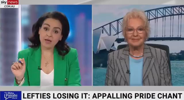 LEFTIES LOSING IT: APPALLING PRIDE CHANT - iFunny