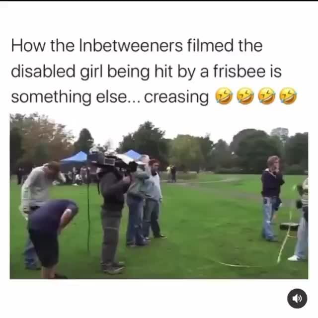 How the Inbetweeners filmed the disabled girl being hit by a frisbee is ...