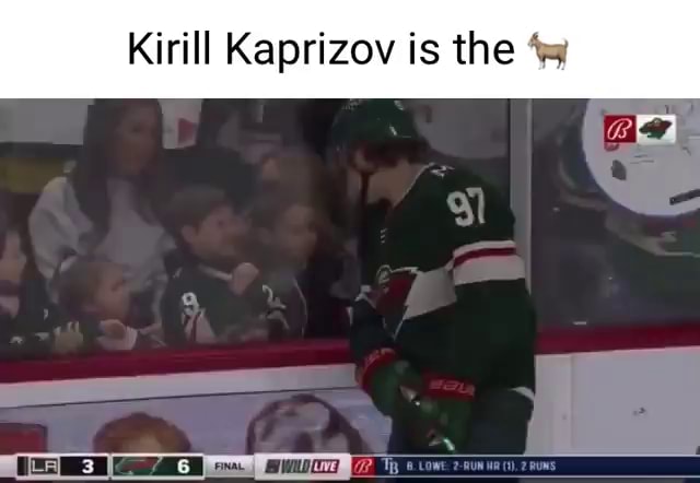 Kirill Kaprizov is the - iFunny