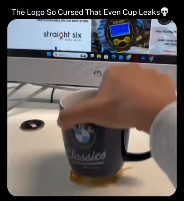 The Logo So Cursed That Even Cup Leaks - iFunny