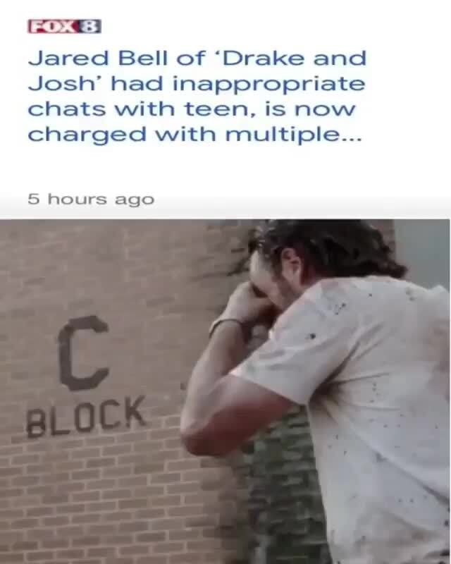 Jared Bell of 'Drake and Josh' had inappropriate chats with teen, is ...