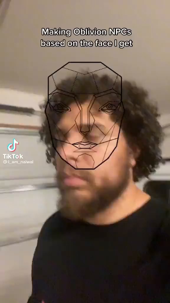 Making Oblivion NPCs based on the face I get TikTOK - iFunny