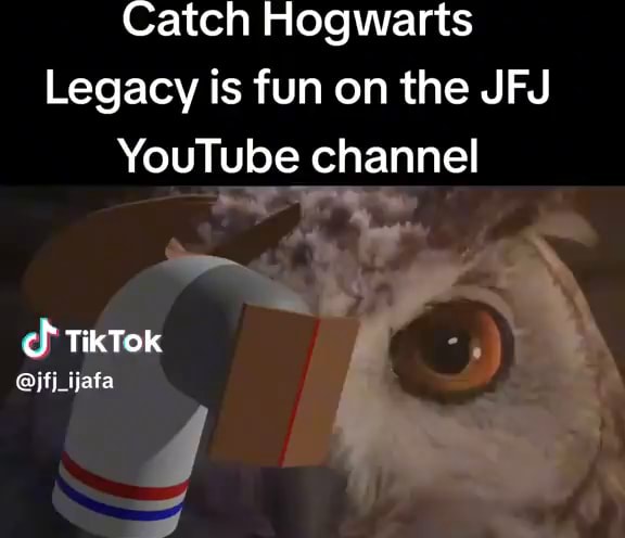 Catch Hogwarts Legacy is fun on the JFJ YouTube channel TikTok @ifi ...